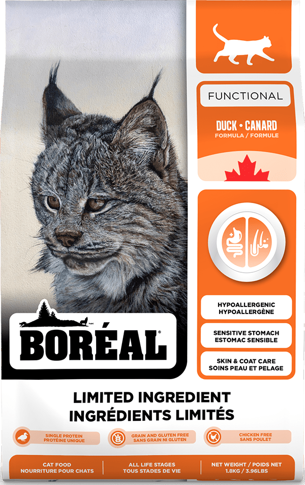 Boreal Functional Limited Ingredient Duck Dry Cat Food - 4.5kg